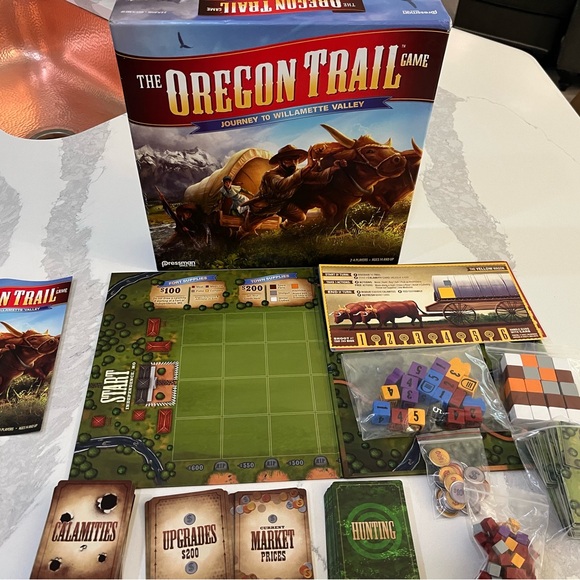 Toys | Oregon Trail Journey To Willamette Valley Board Game | Poshmark
